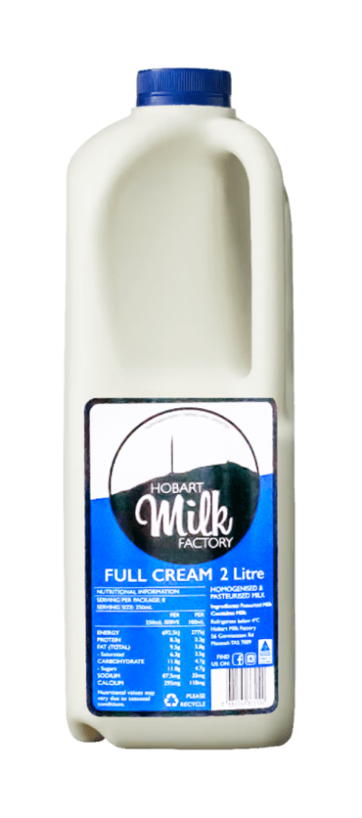 Our Milk & Cream - Hobart Milk Factory